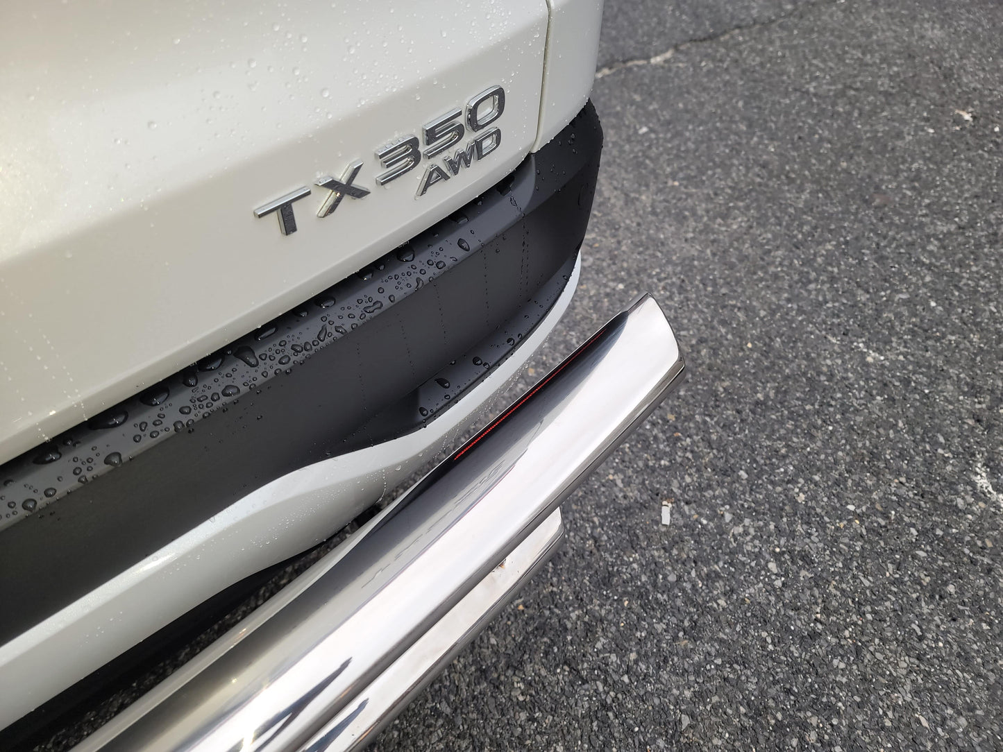 Rear Double Layer (DL534) Bumper Guard fits Lexus TX350 2024-2025 ...