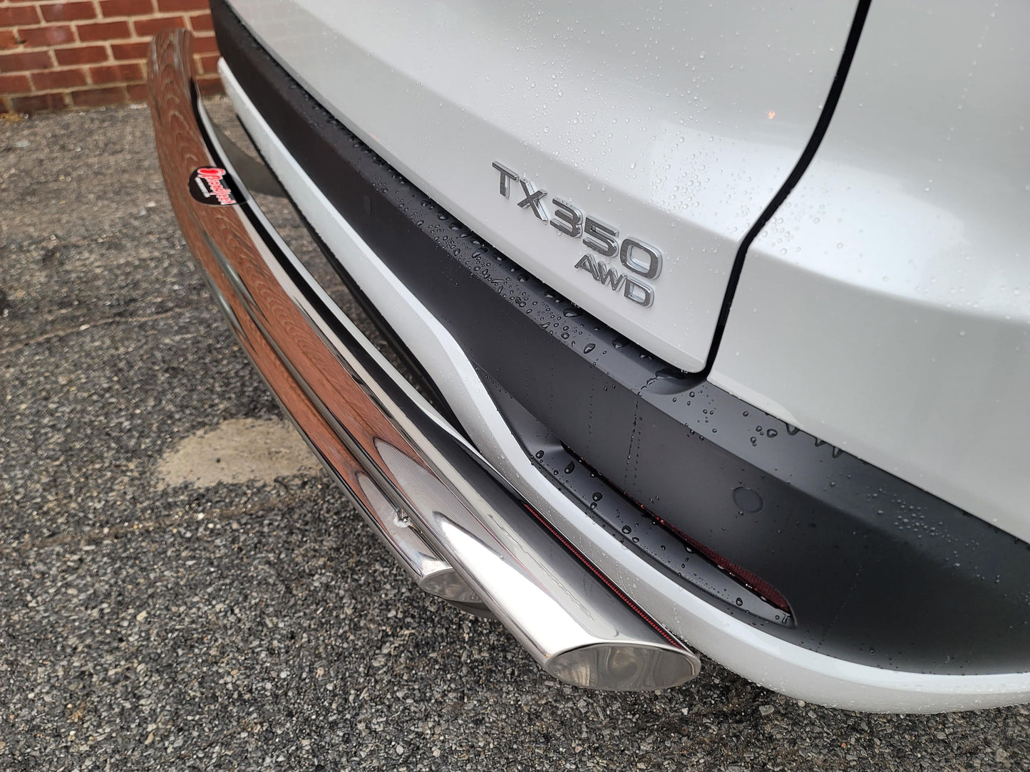 Rear Double Layer (DL534) Bumper Guard fits Lexus TX350 2024-2025 ...