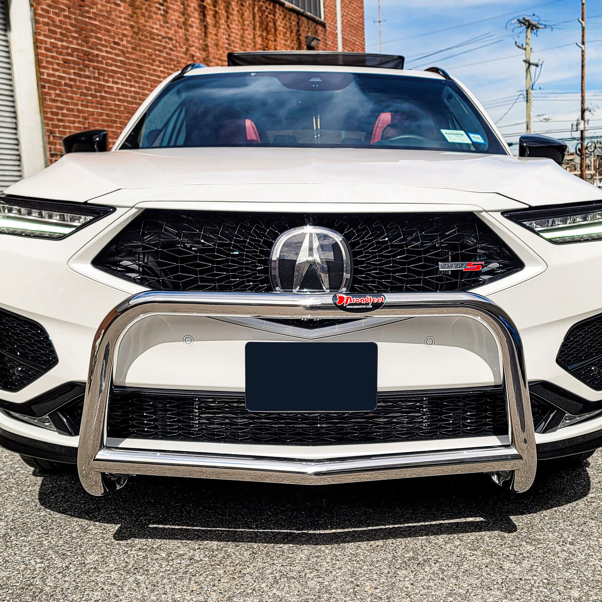 Front A-Bar / Nudge Bar (DC9) Bumper Guard fits Acura MDX 2022-2025 ...