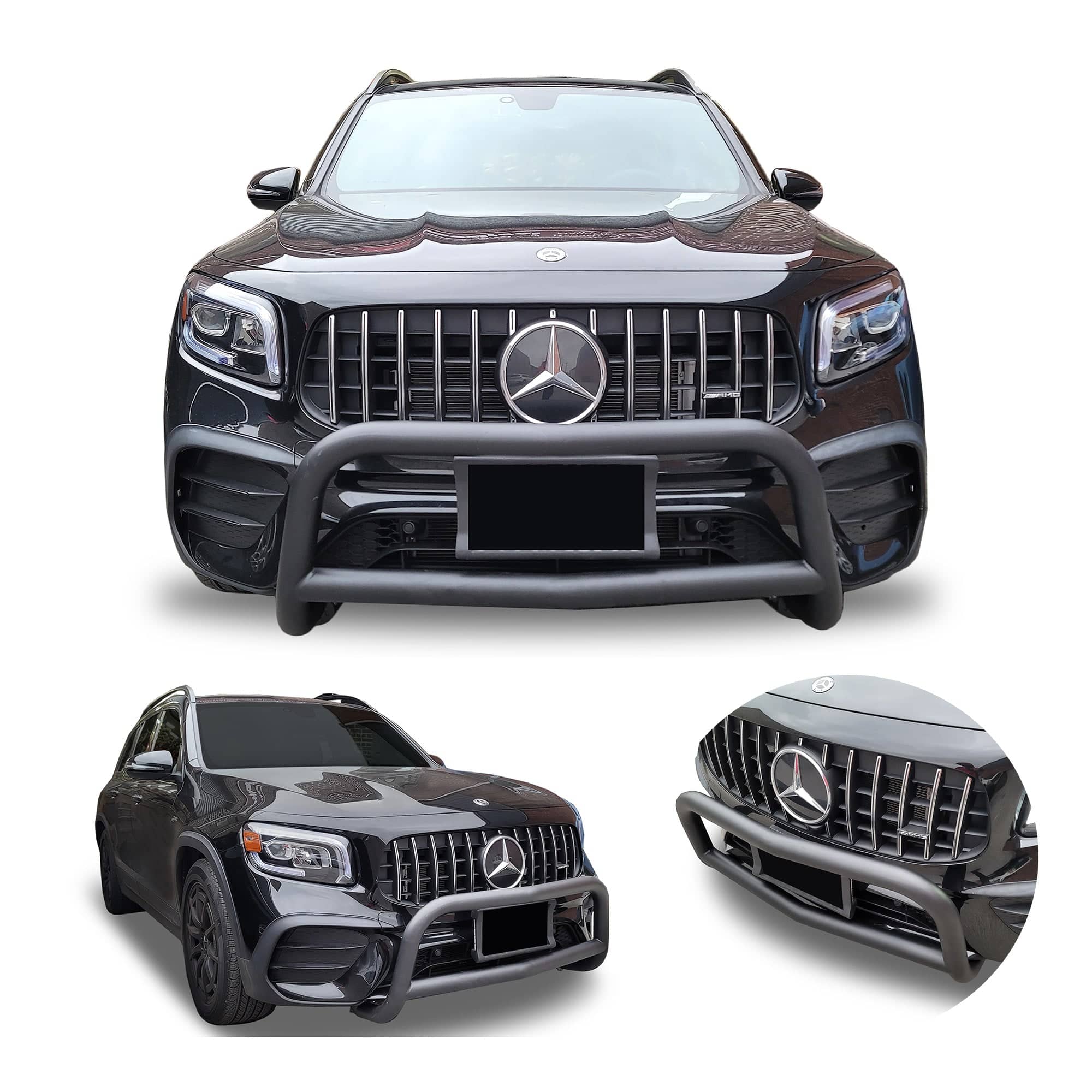 Front A-Bar / Nudge Bar (DC6) Bumper Guard fits Mercedes Benz GLB 2020 ...