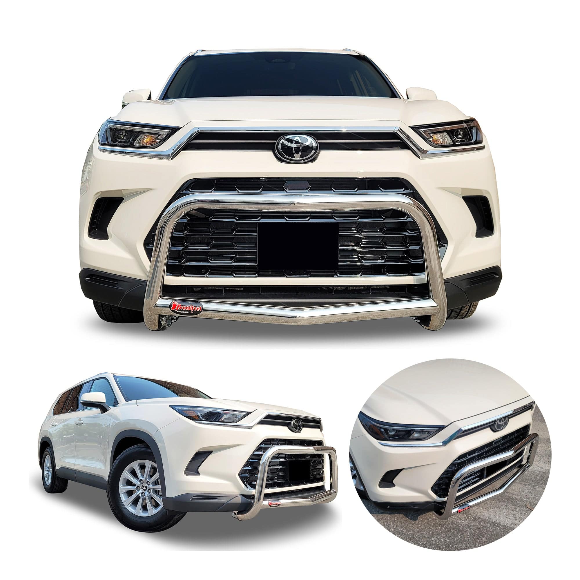 Front A-Bar / Nudge Bar (DC9) Bumper Guard fits Toyota Grand Highlander ...