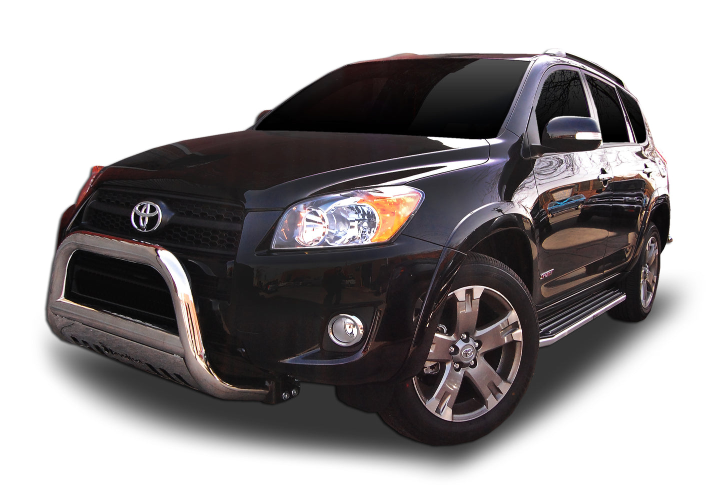 Front Bull Bar with Skid Plate (DW762) fits Toyota RAV4 2006-2018 ...