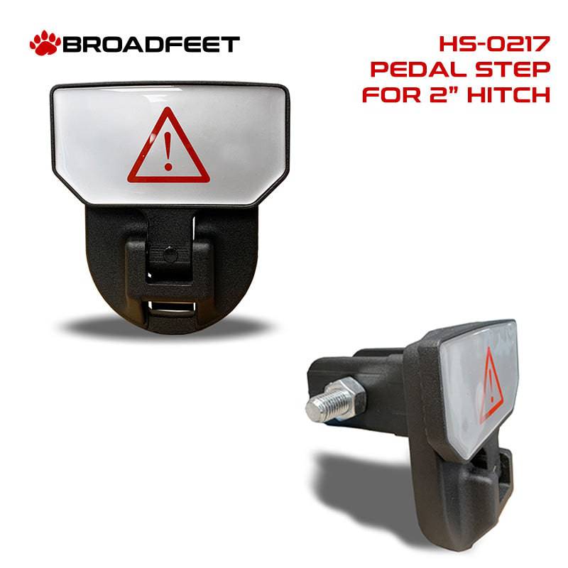2" Hitch Receiver Accessories - Pedal Step | Broadfeet
