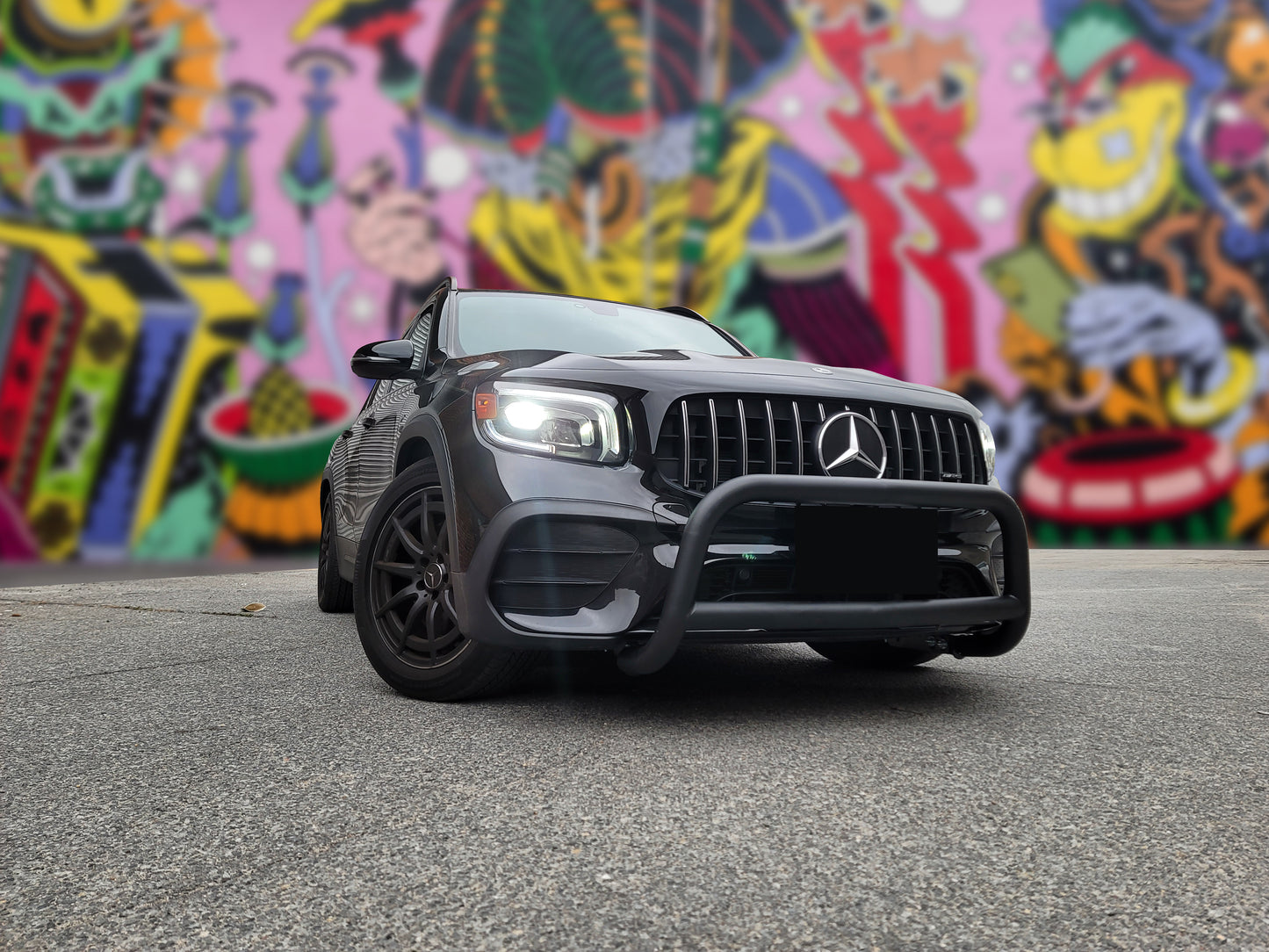 Front A-Bar / Nudge Bar (DC6) Bumper Guard fits Mercedes Benz GLB 2020 ...