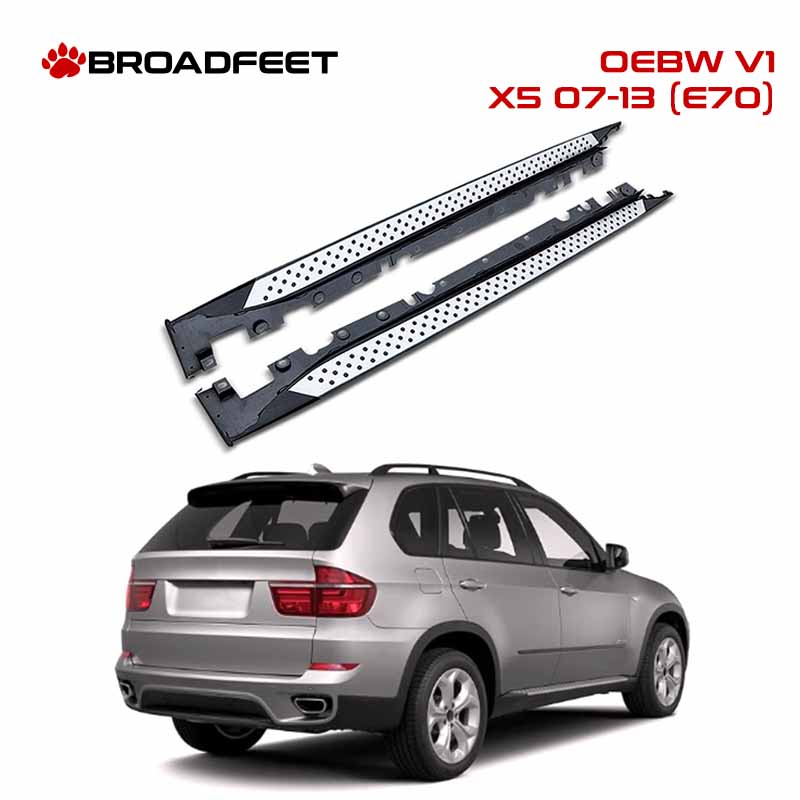 Running Boards OE Style Side Step fits BMW X5 2007-2013 (E30) – Broadfeet