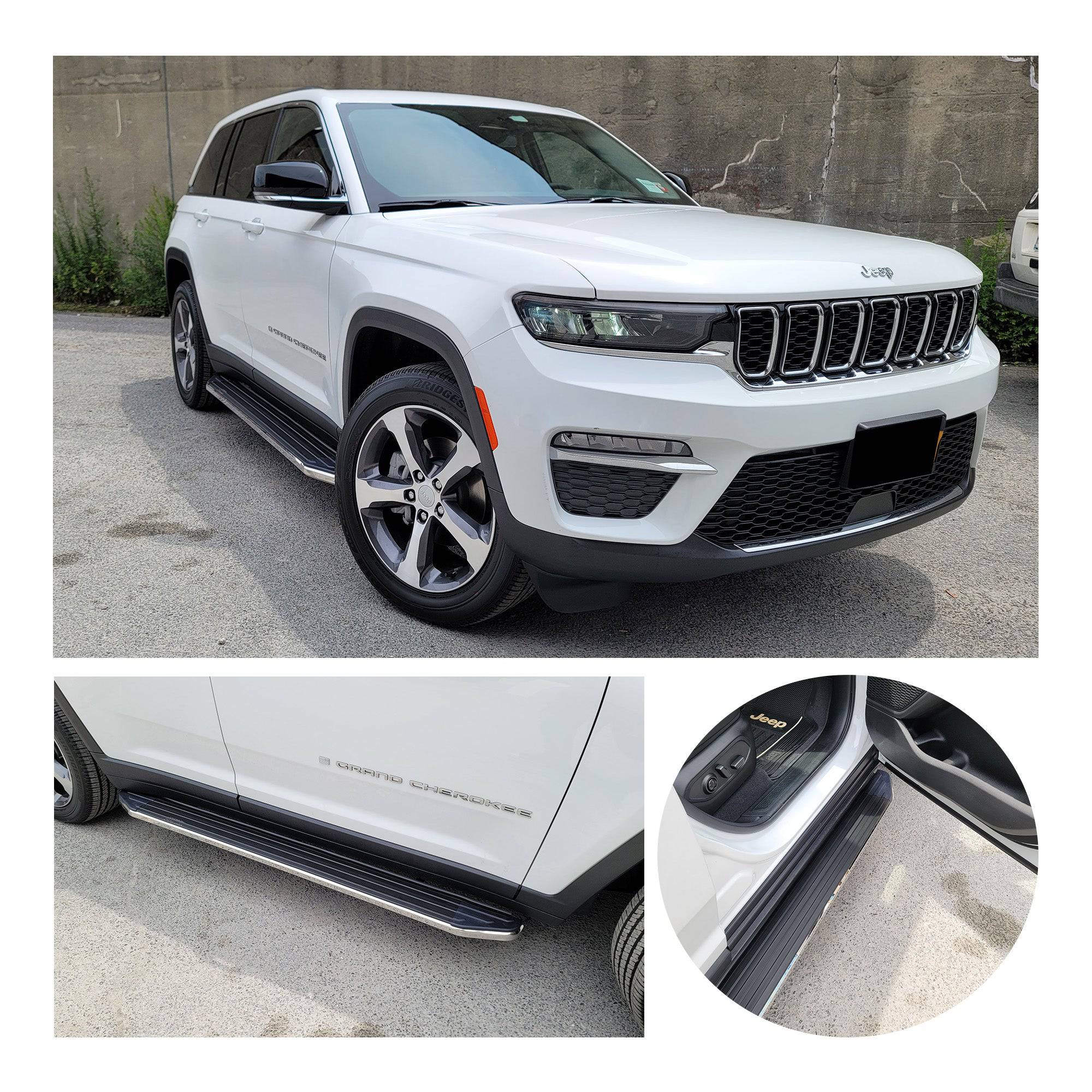 fits Jeep Grand Cherokee L 2021-2024 Running Boards & Side Steps