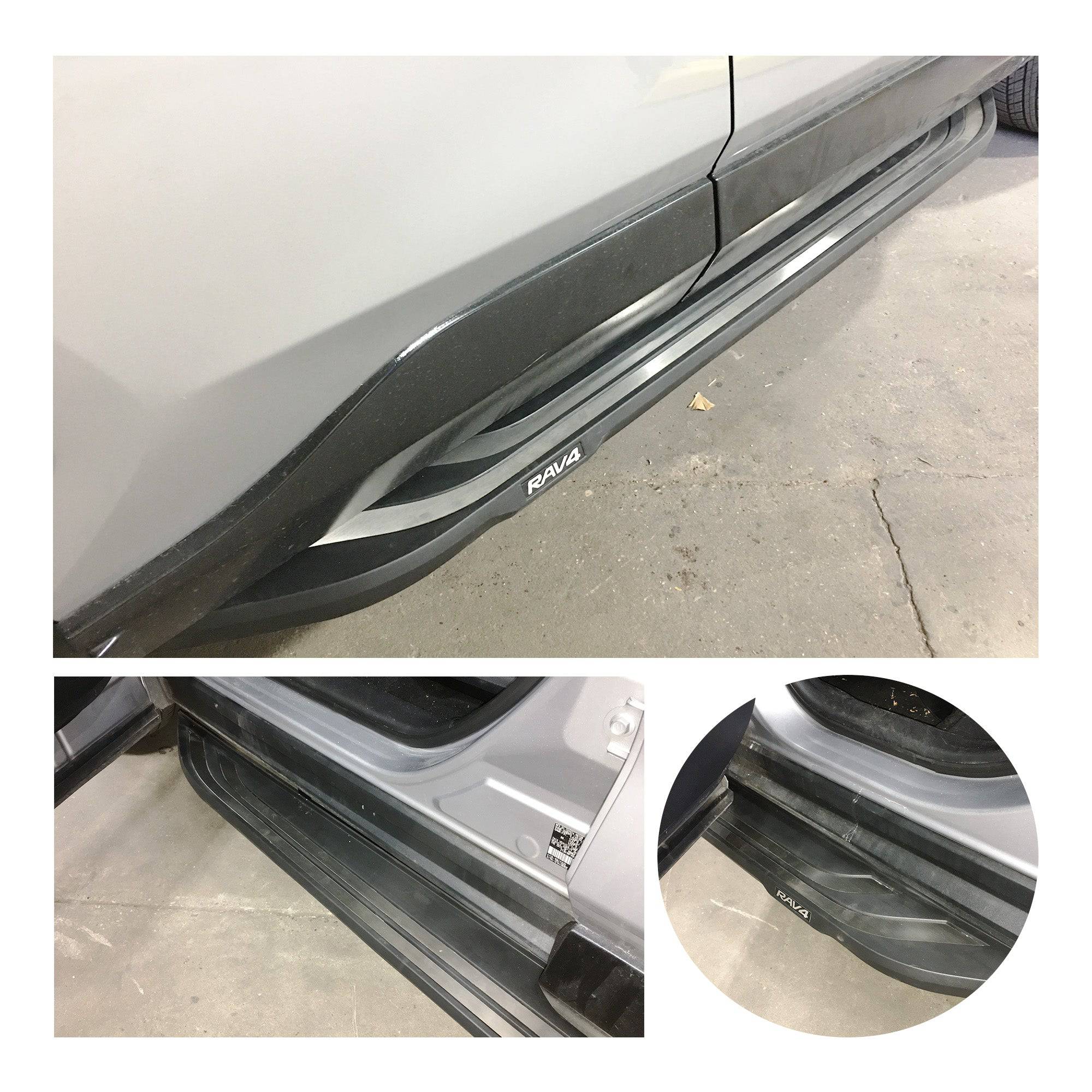Running Boards OE Style Side Step (Abstract Line Pattern) fits Toyota ...