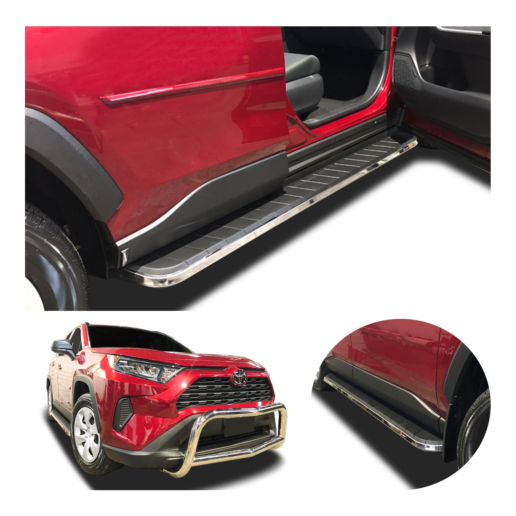 Running Boards R44 (RB175) fits Toyota RAV4 2019-2025 | Broadfeet