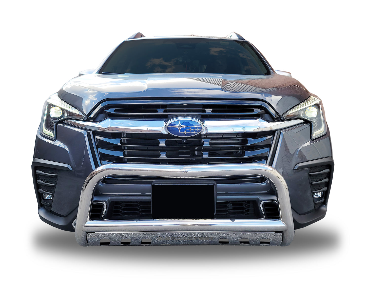 fits Subaru Forester 2022-2025 Front Bull Bar with Skid Plate (DW6 ...