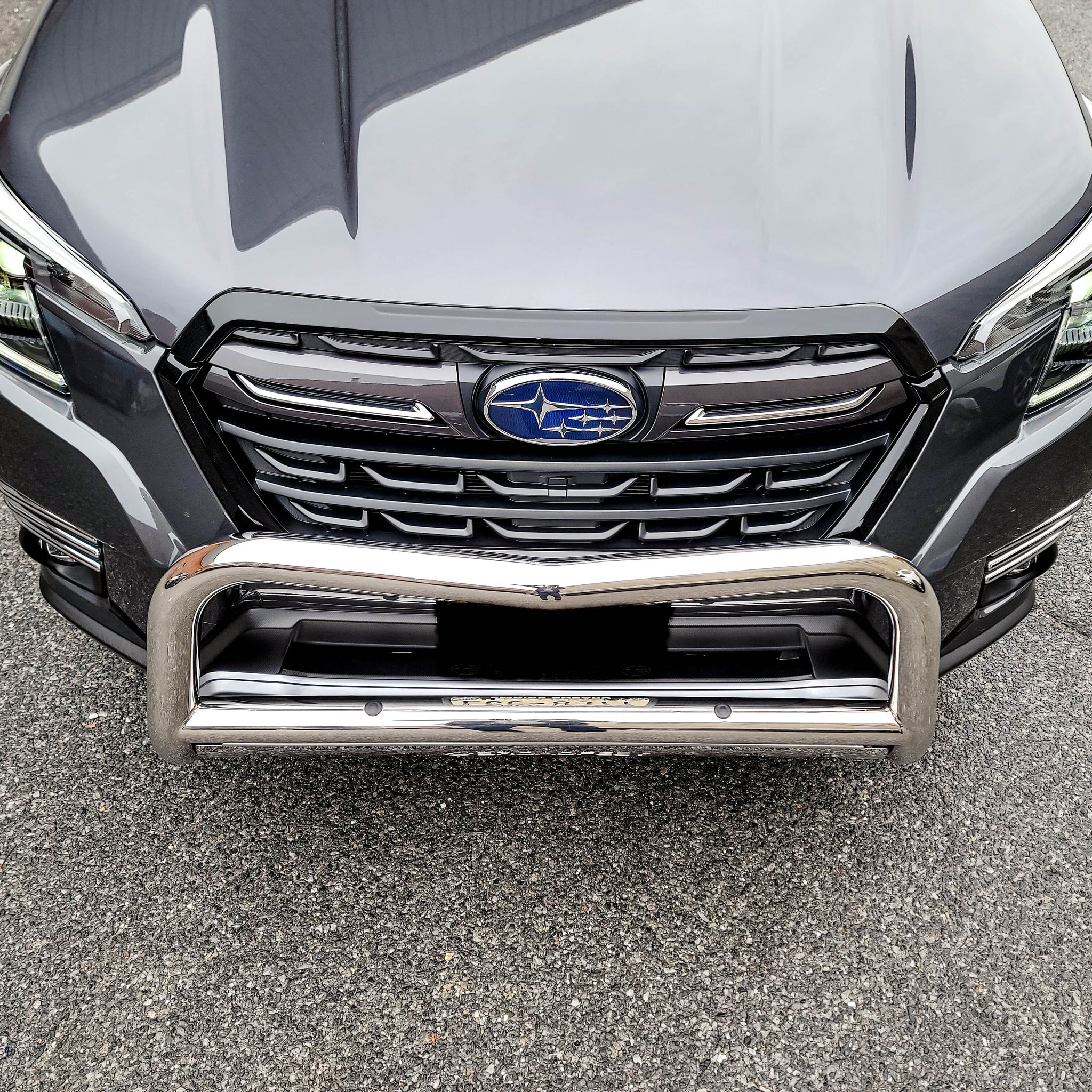 fits Subaru Forester 2022-2025 Front Bull Bar with Skid Plate (DW6 ...