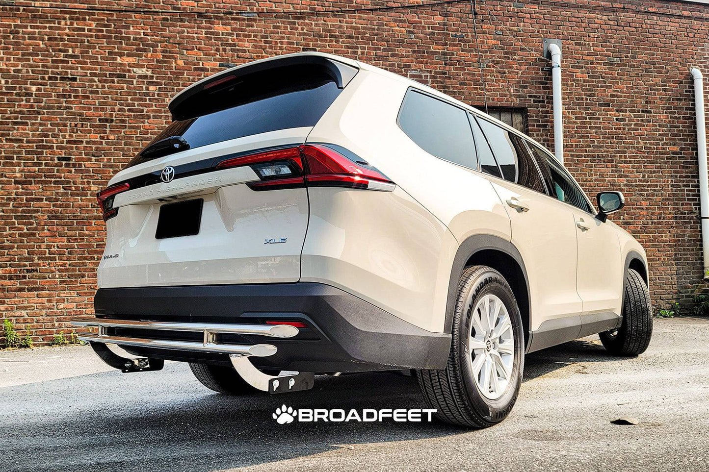 Rear Double Layer (DL15) Bumper Guard fits Toyota Grand Highlander 2024 ...