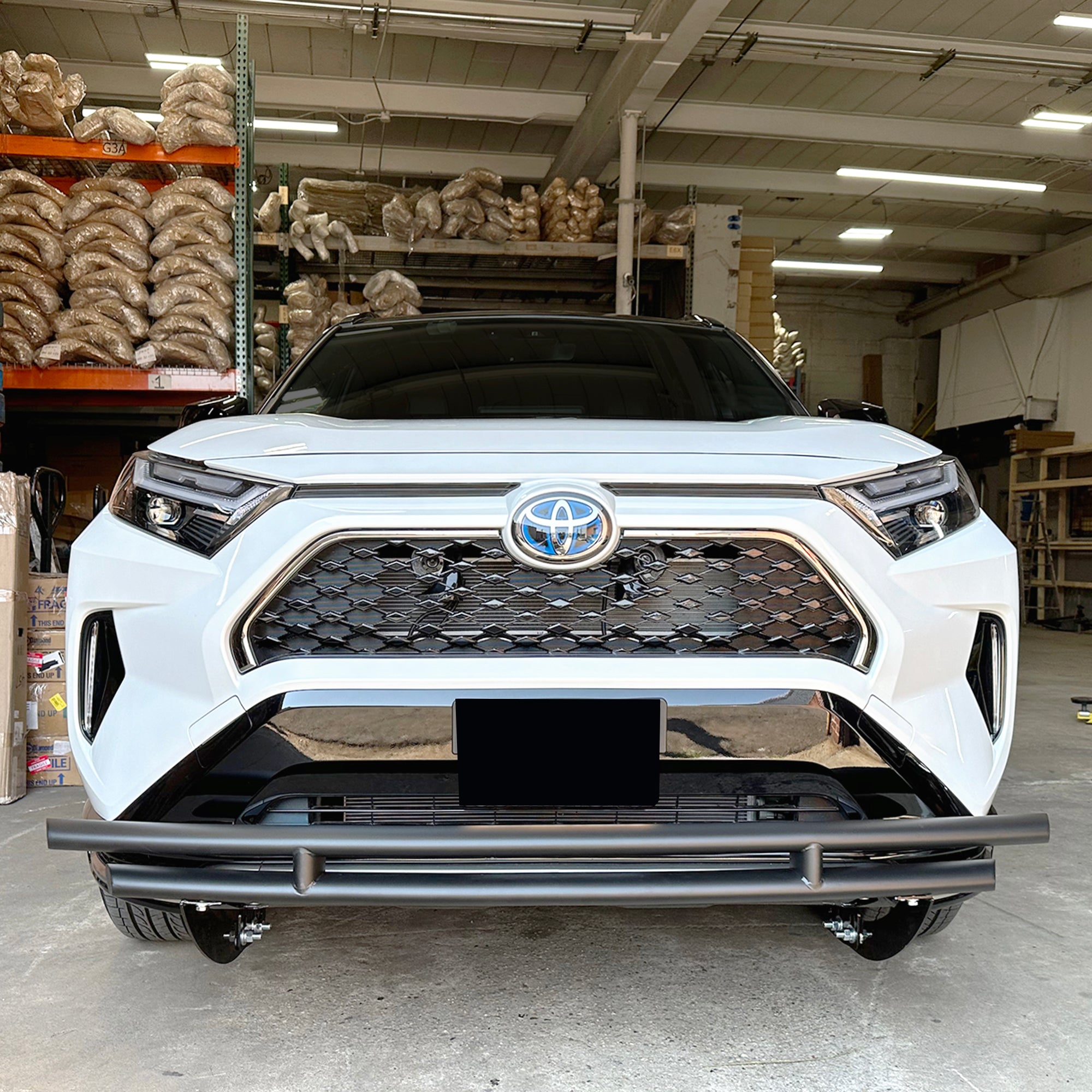 Front Double Layer (DL15) Bumper Guard fits Toyota RAV4 2019-2025 ...