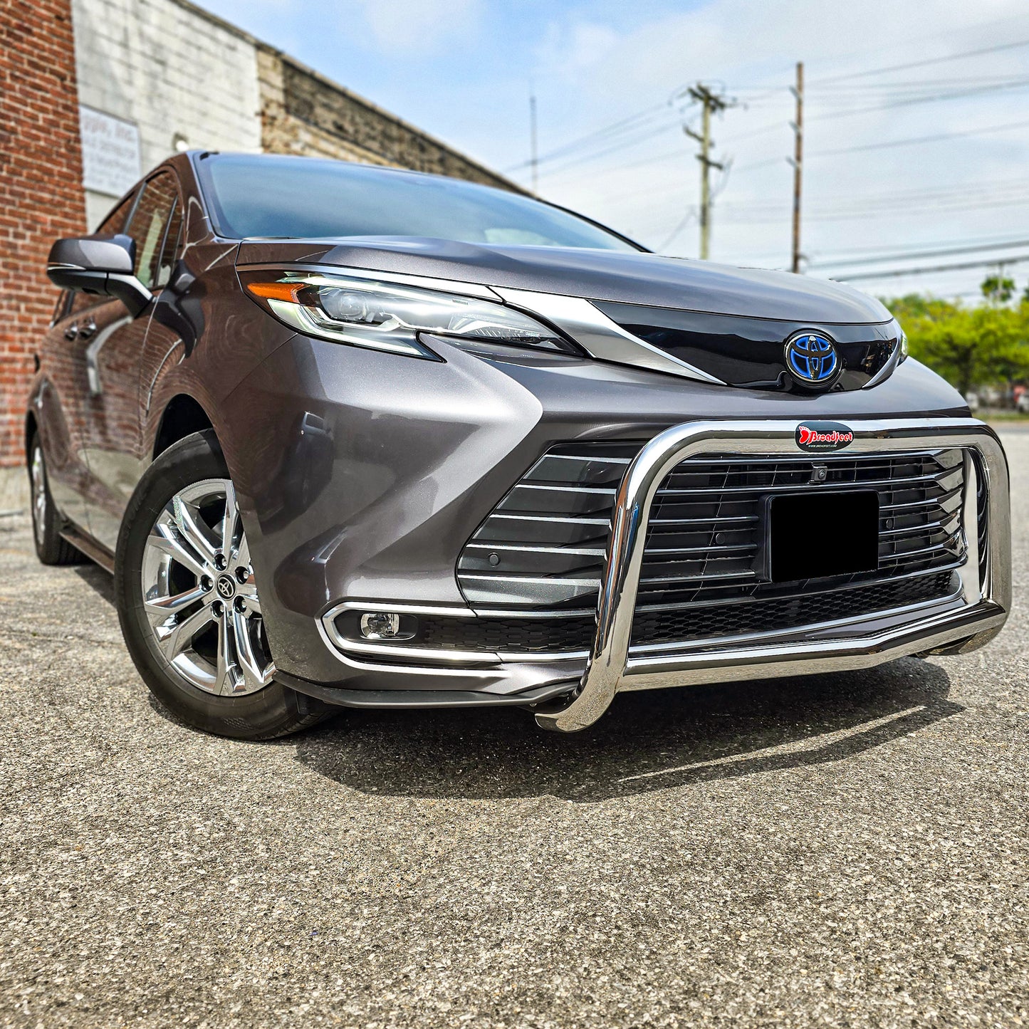 fits Toyota Sienna Platinum 2024-2025 Front A-Bar / Nudge Bar (DC9 ...