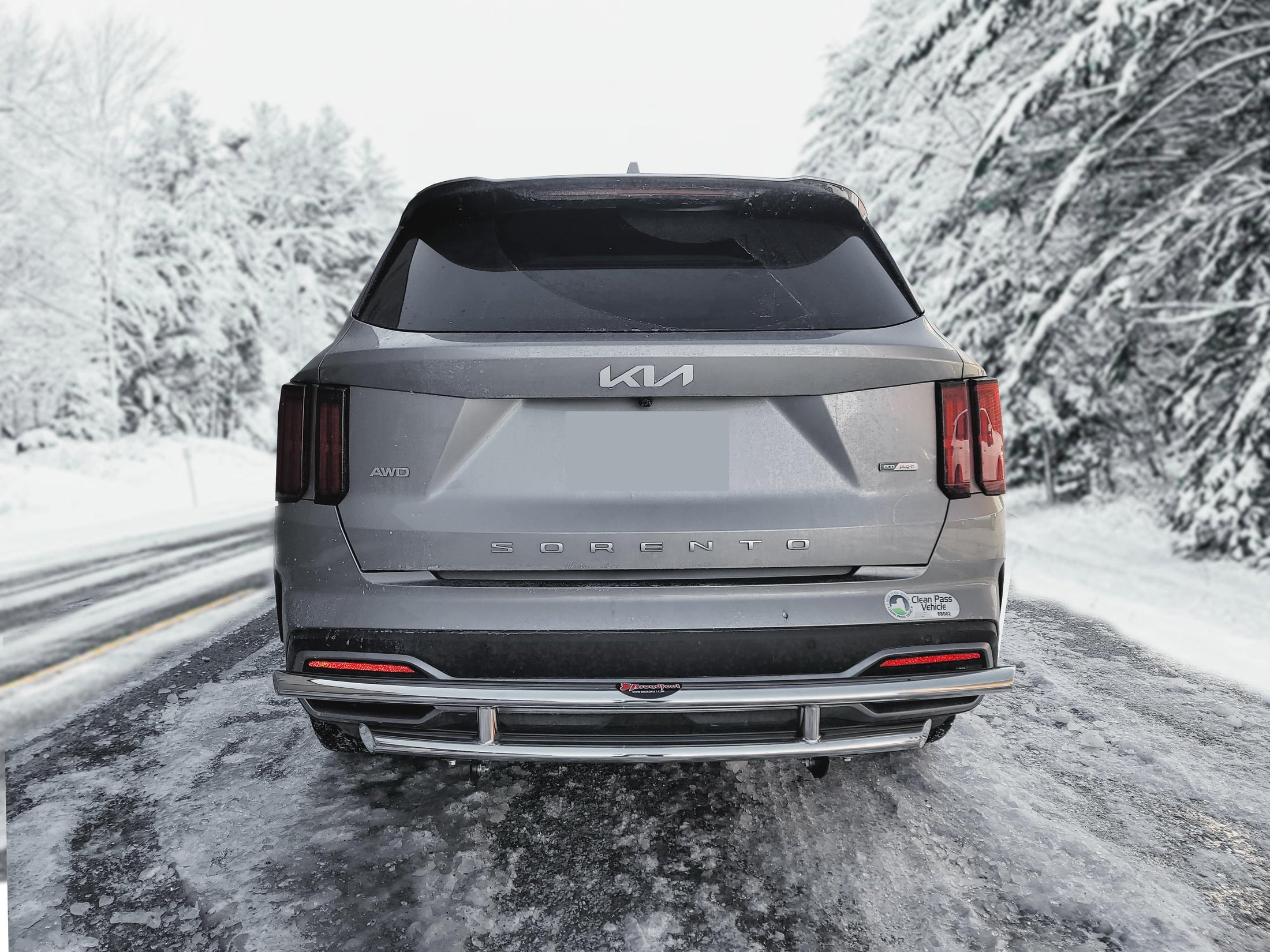 Rear Double Layer (DL11) Bumper Guard fits Kia Sorento 2021-2025 ...