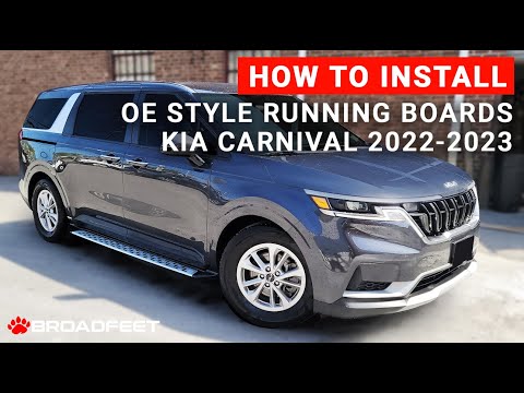 Running Boards OE Style Side Step fits Kia Carnival 2021 2024 Broadfeet